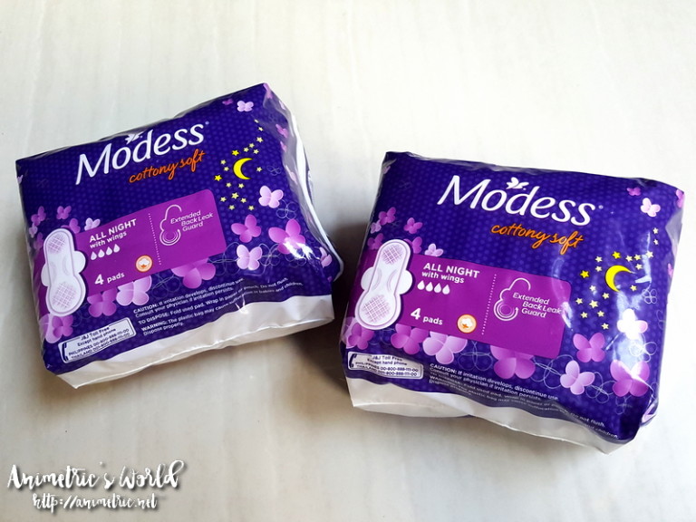 Modess Cottony Soft All Night Pads