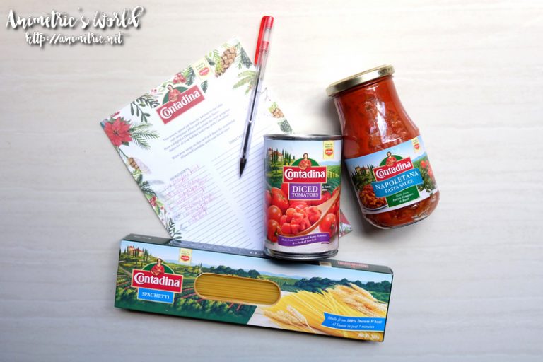 My Contadina Tomato Spaghetti Recipe - Animetric's World