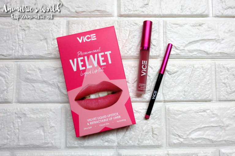 Vice Phenomenal Velvet Liquid Lip Kit Review - Animetric's World