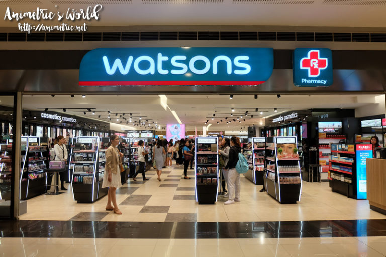 Happy New You at Watsons SM Megamall - Animetric's World