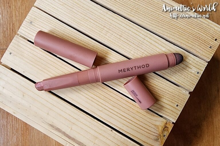 Merythod Two Tones Color Stick Eyeshadow Review - Animetric's World